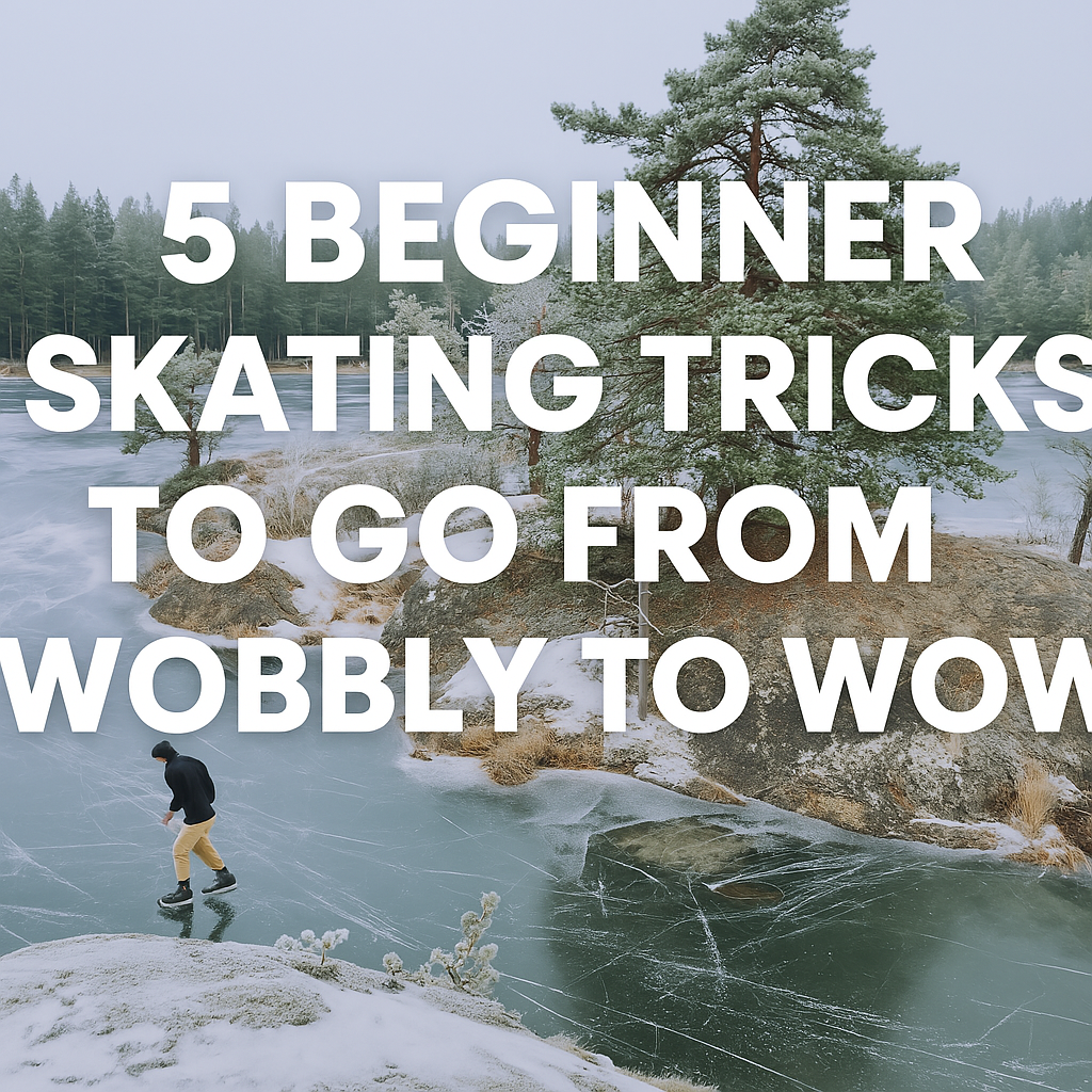 Ice Skate Space - 5 Beginner Skating Tricks to Go from Wobbly to Wow